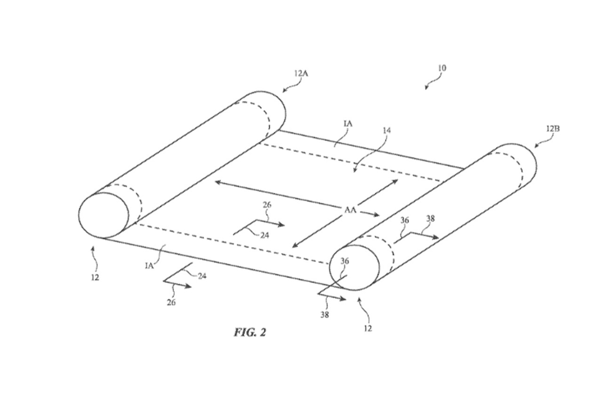 Apple Could be Working on a ‘Rollable’ iPhone Screen, Patent ...